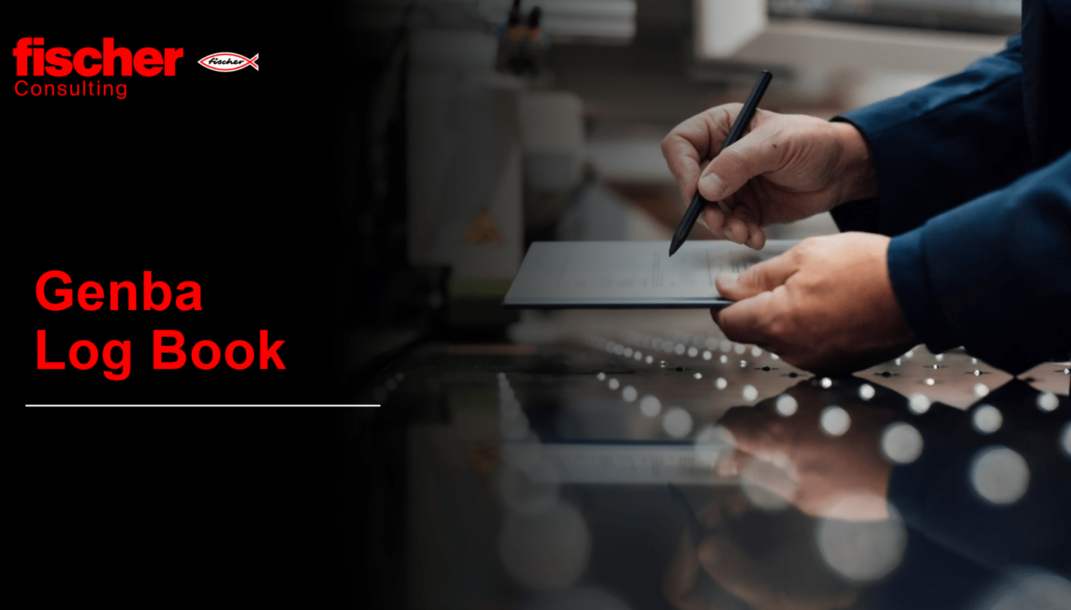 Il Genba Log Book - fischer Consulting Italia